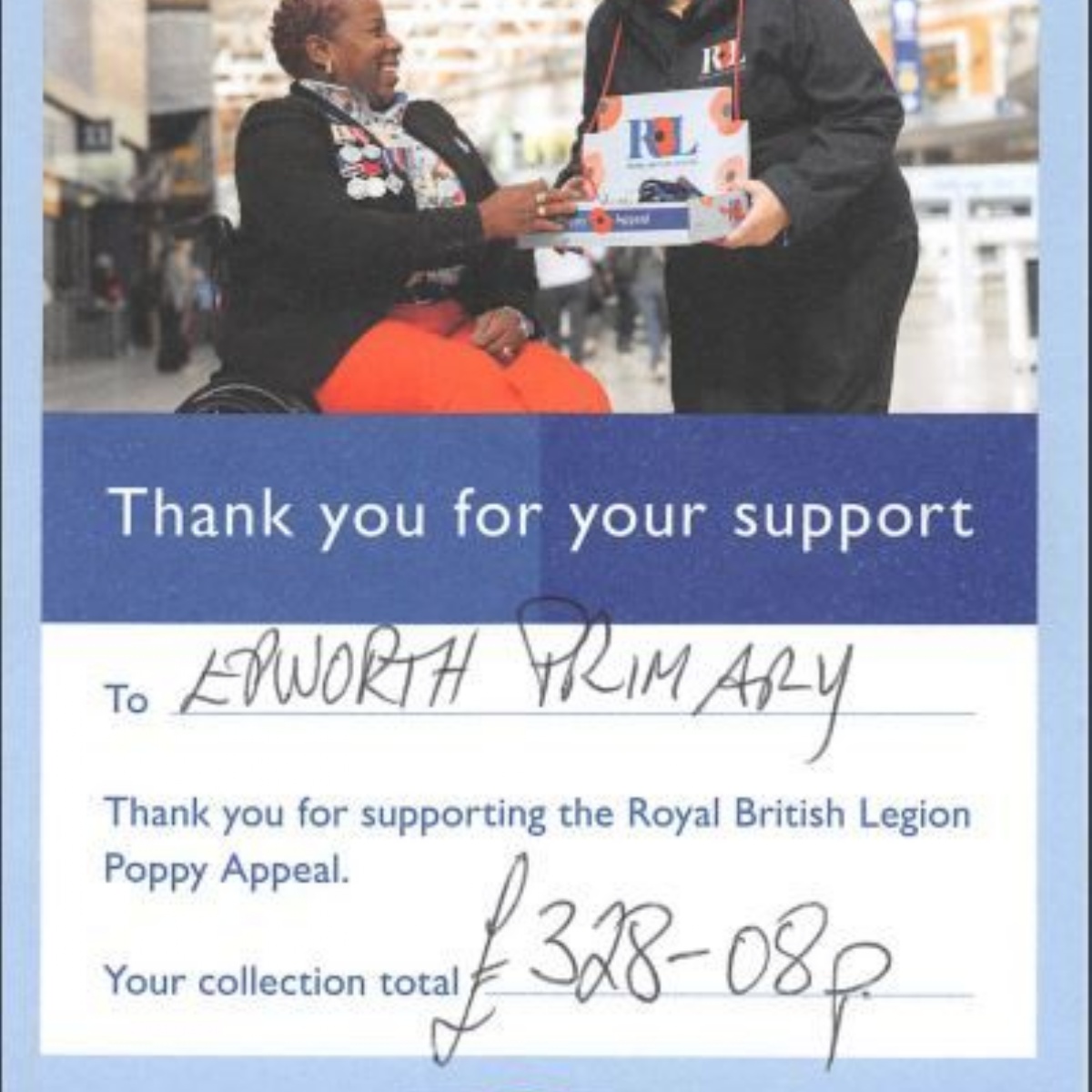 Epworth Primary - Poppy Sale